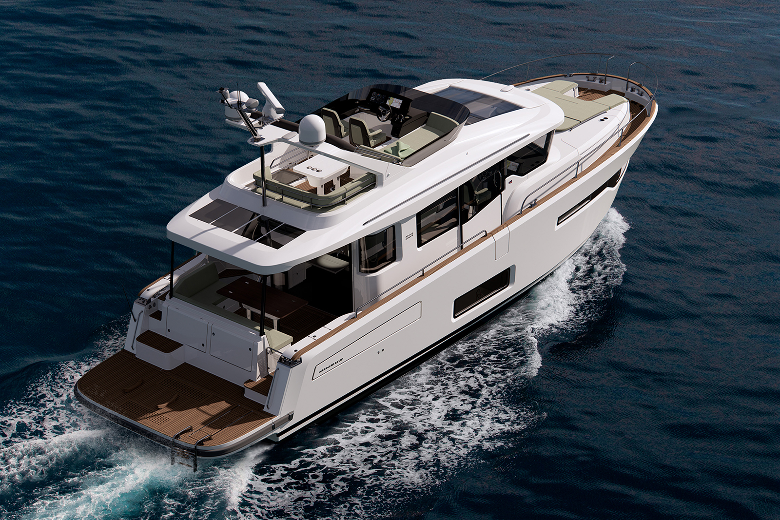 Nimbus 465C börjar ta form | Flipper Marin